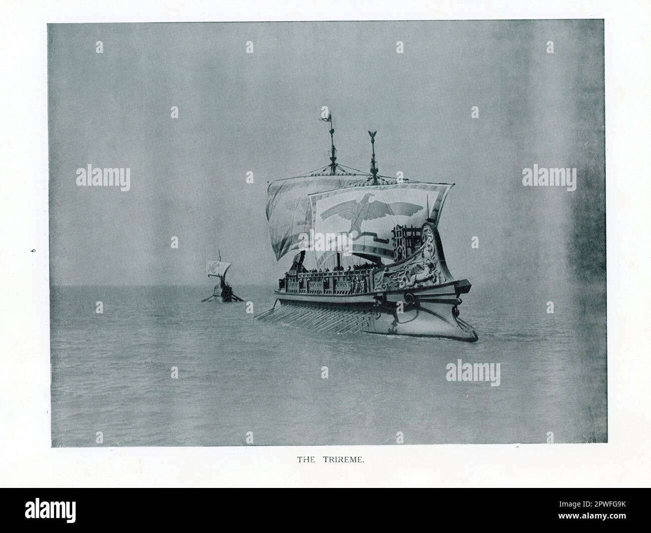 Roman Trireme at sea in BEN - HUR : A Tale of the Christ 1925 director ...
