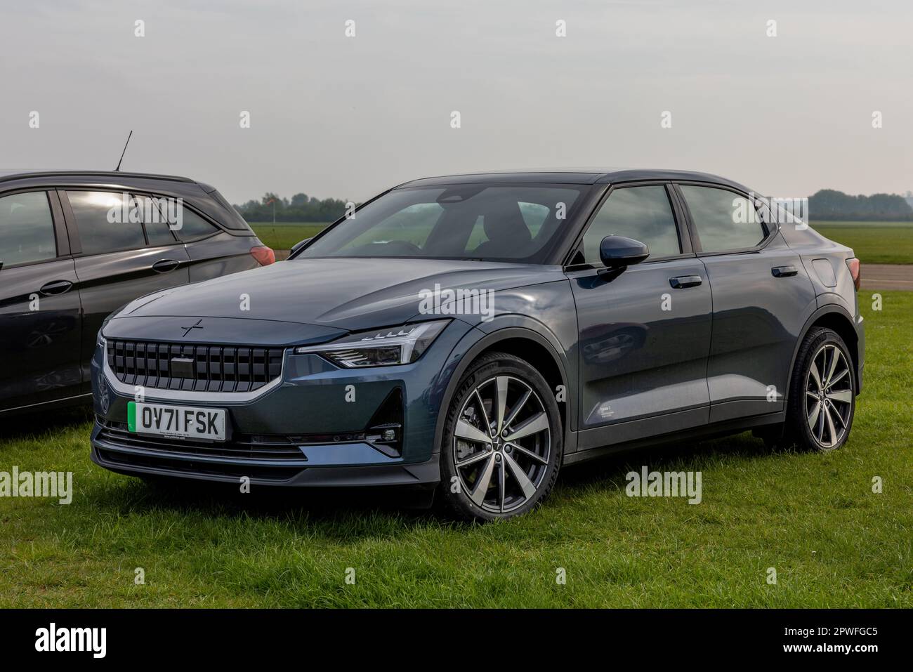 2021 Polestar 2, on display at the Vintage Velos Scramble held at the ...