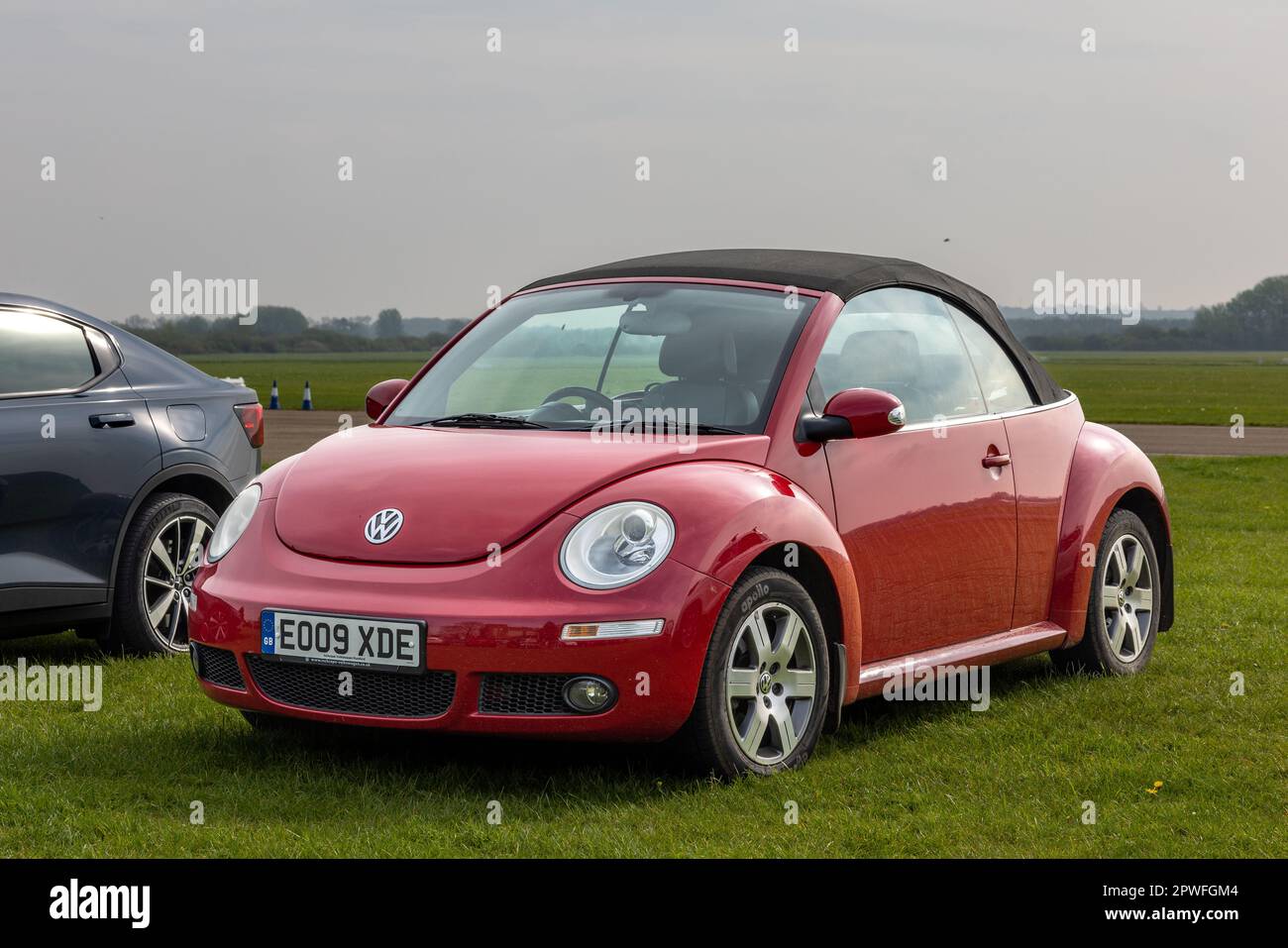2009 Volkswagen Beetle Luna, on display at the Vintage Velos Scramble ...
