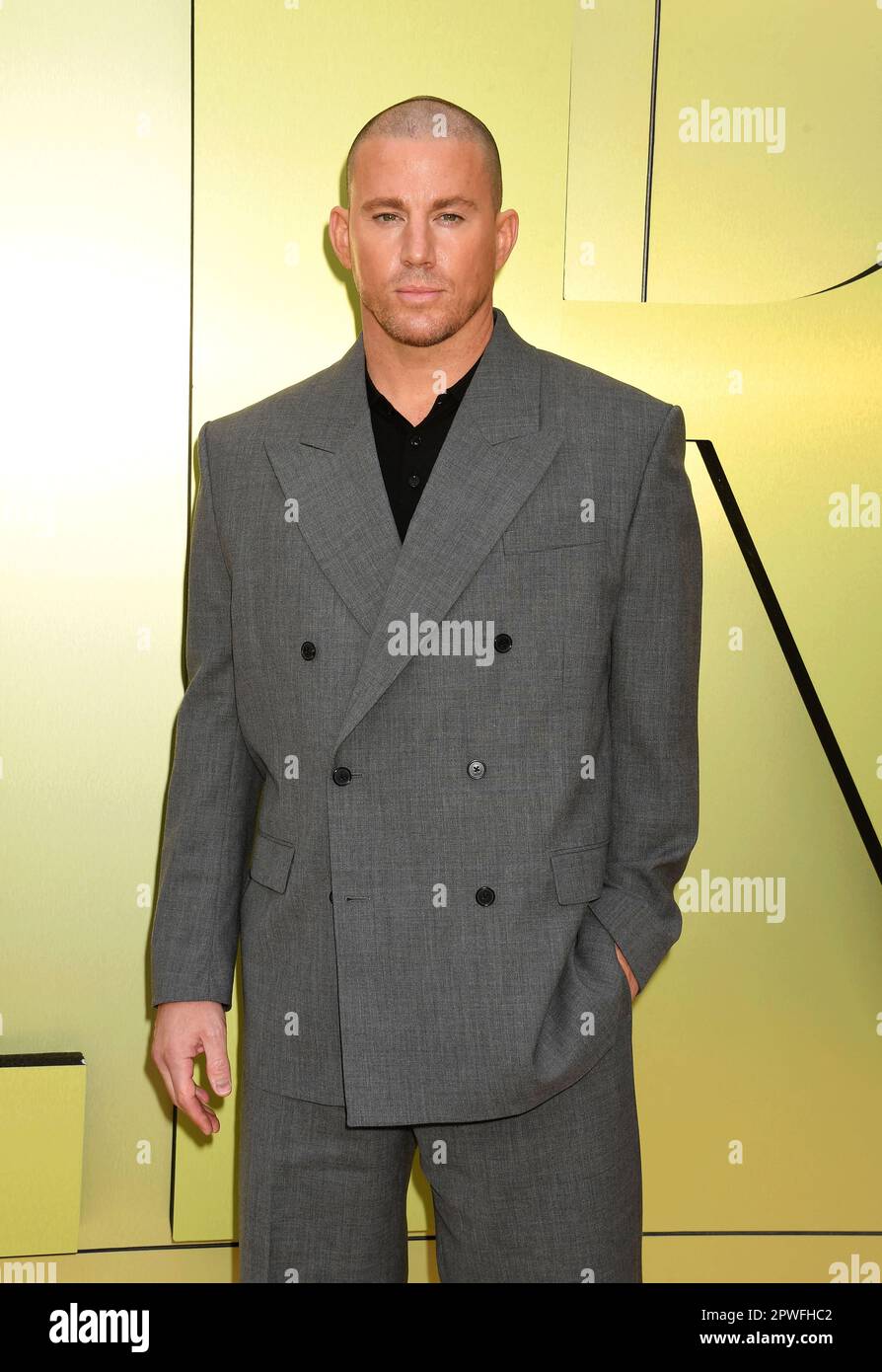 WEST HOLLYWOOD, CALIFORNIA, 3/9/23 Channing Tatum attends the Versace ...