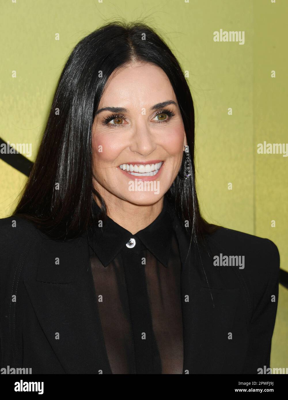 WEST HOLLYWOOD, CALIFORNIA, 3/9/23 attends the Versace Fall 2023 Show ...