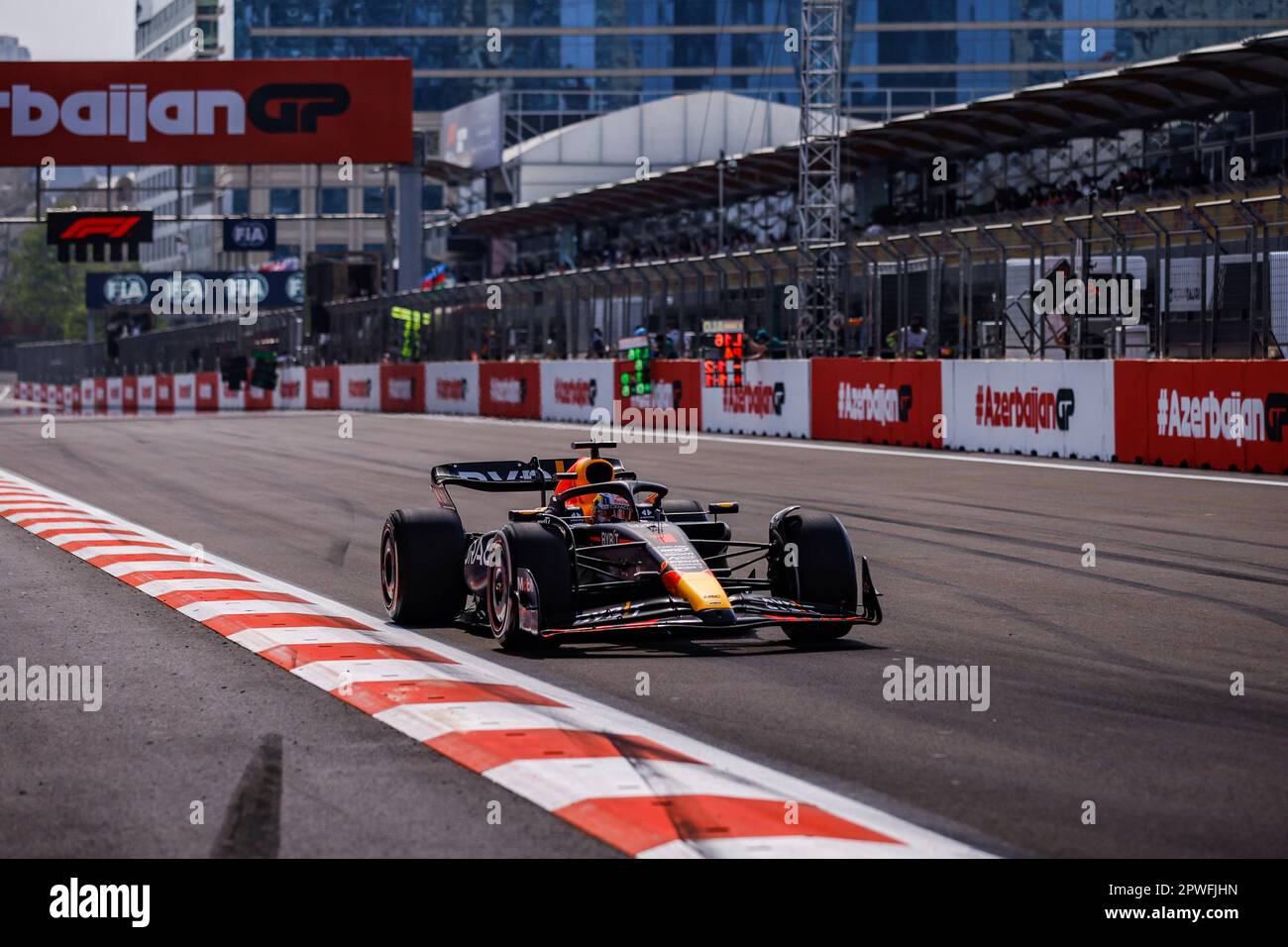 #1 Max Verstappen (NLD, Oracle Red Bull Racing), F1 Grand Prix of Azerbaijan at Baku City ...