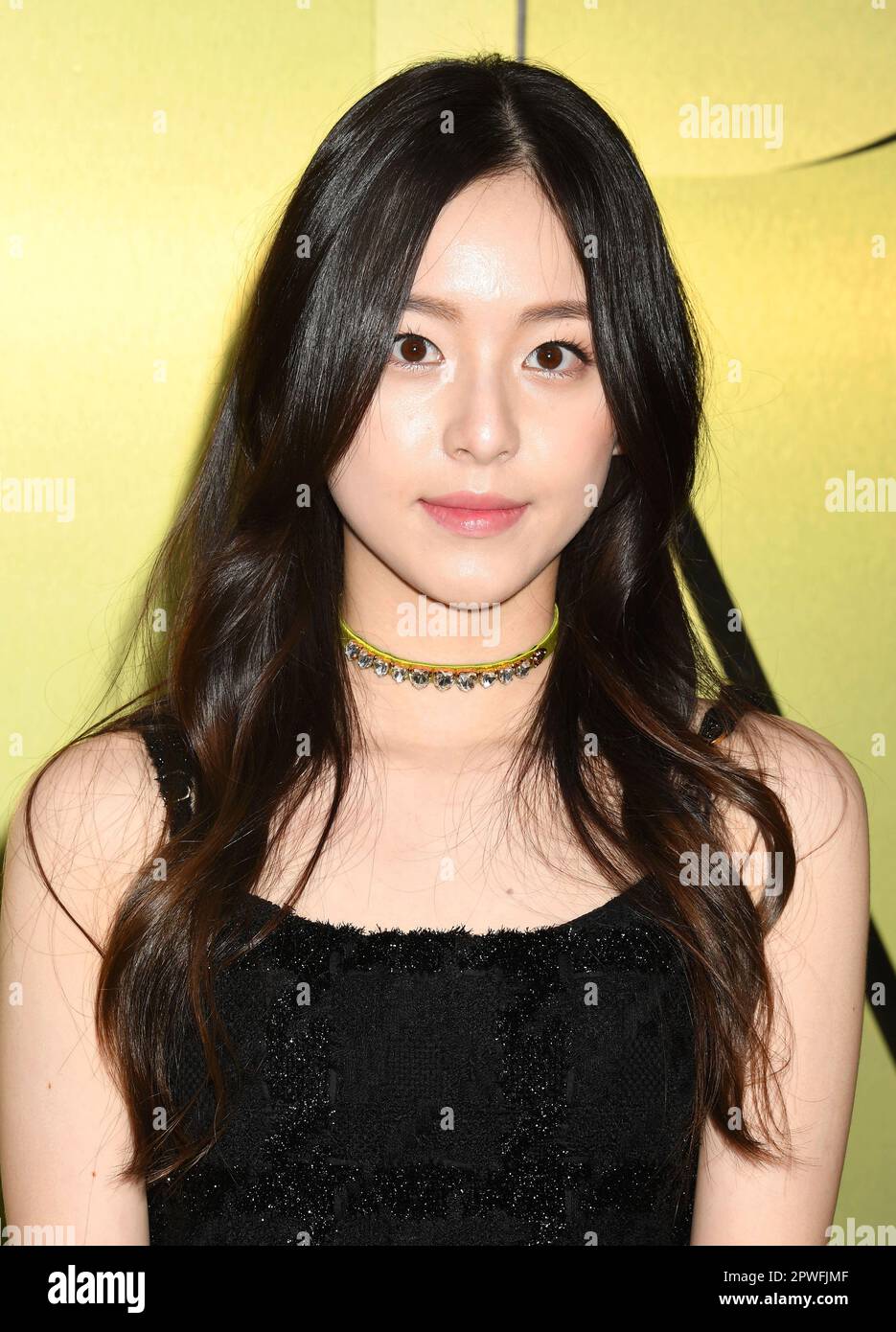 WEST HOLLYWOOD, CALIFORNIA, 3/9/23 Jihu Park attends the Versace Fall ...