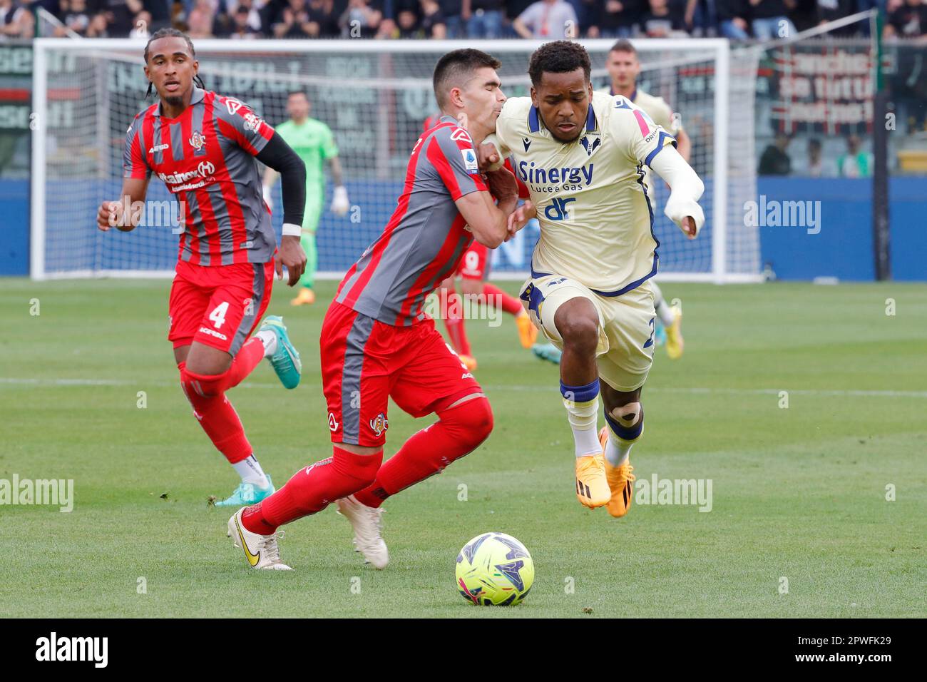 Stadio Giovanni Zini, Cremona, Italy. 30th Apr, 2023. Serie A Football ...