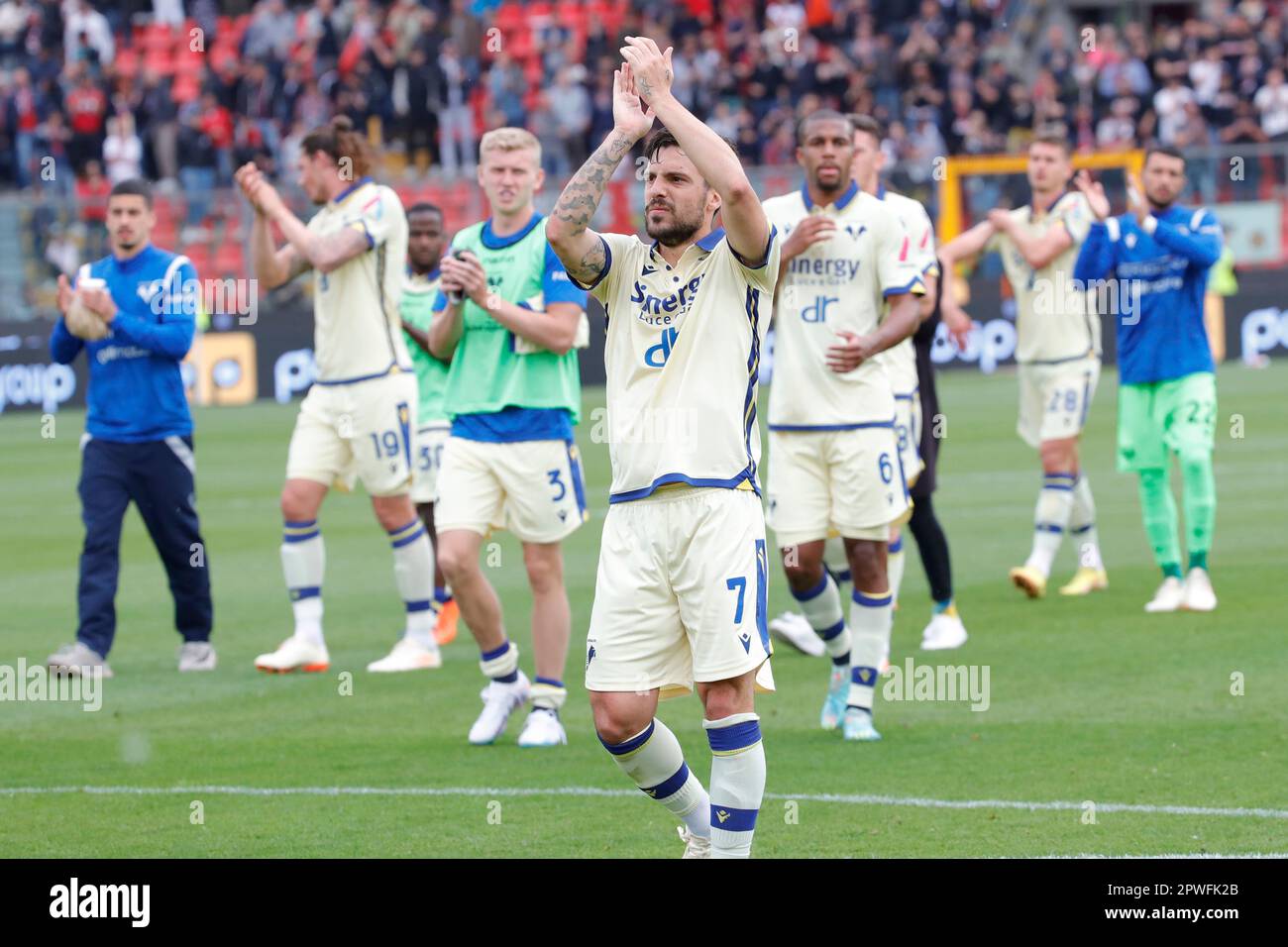 Stadio Giovanni Zini, Cremona, Italy. 30th Apr, 2023. Serie A Football ...
