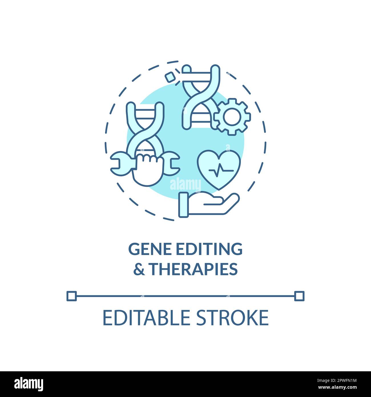 Gene editing Stock Vector Images - Alamy
