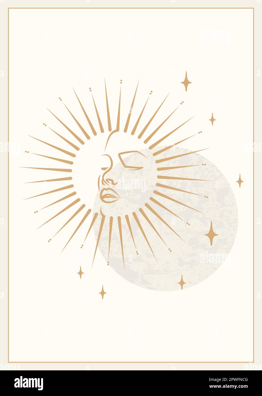 Mystical sun clipart hi-res stock photography and images - Alamy