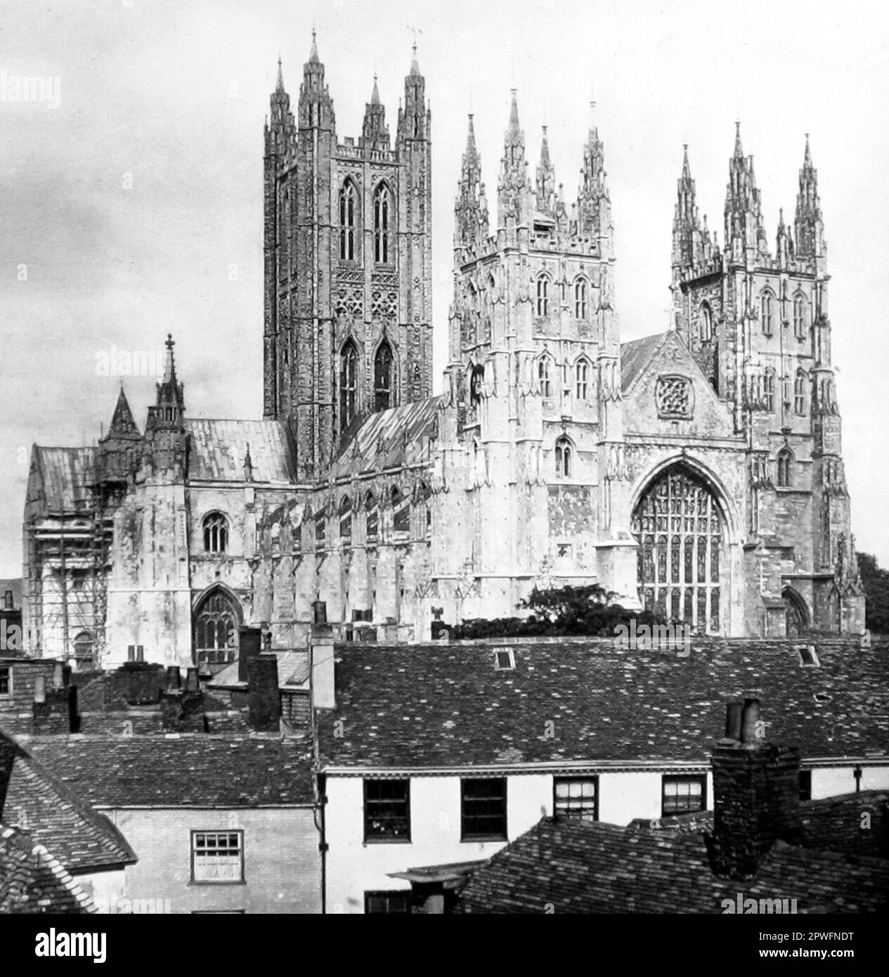 Canterbury Cathedral, Victorian period Stock Photo - Alamy Canterbury Cathedral, Victorian period Stock Photo - Alamy