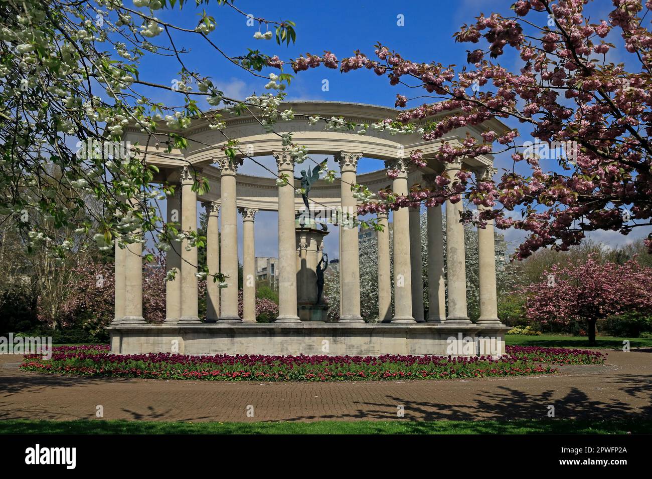 National War Memorial of Wales, Alexandra Gardens, Cathays Park Cardiff ...