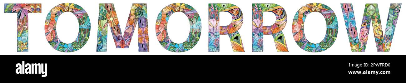 Lettering description Stock Vector Images - Alamy