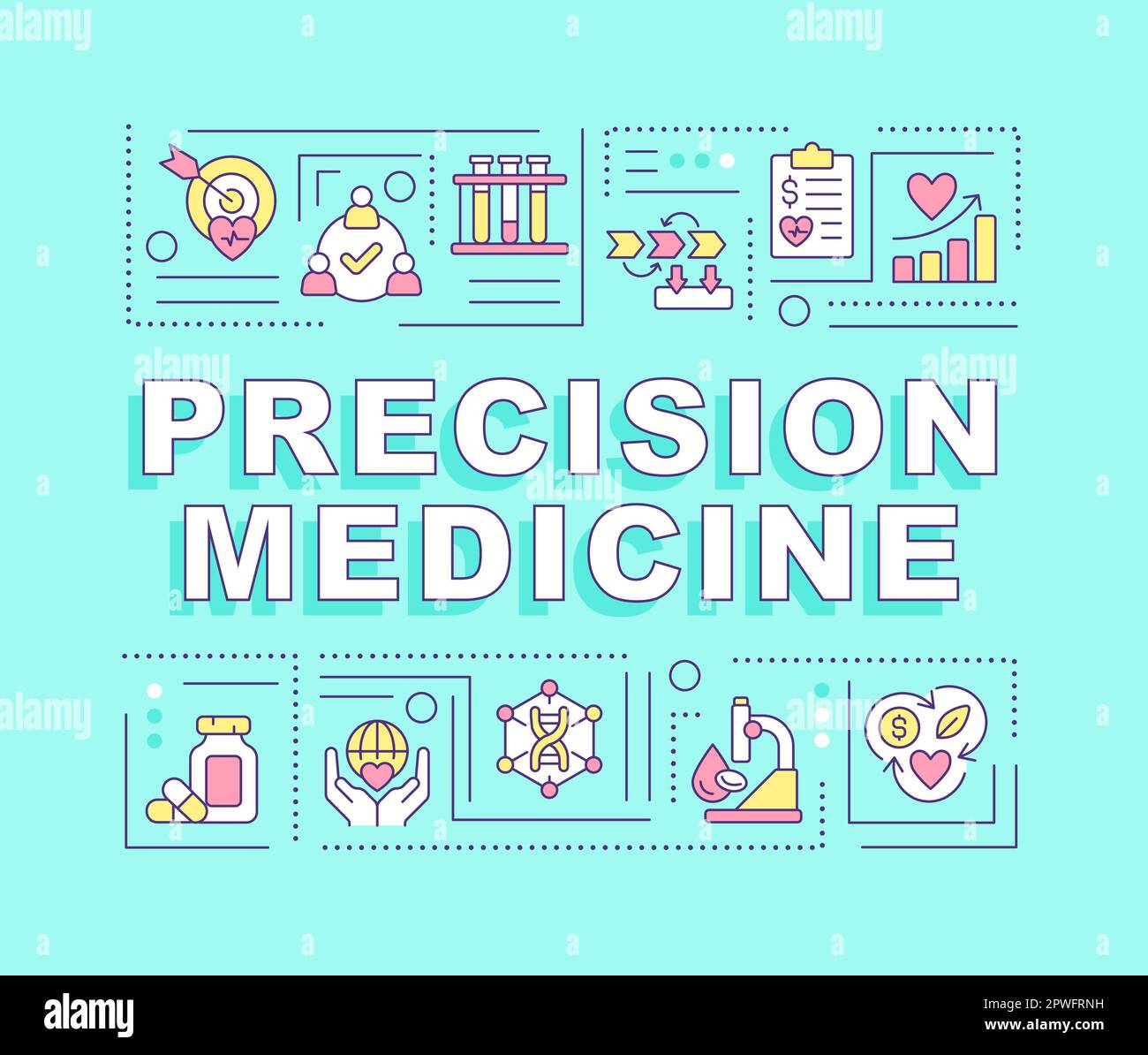 Medicine typography word cloud Stock Vector Images - Alamy