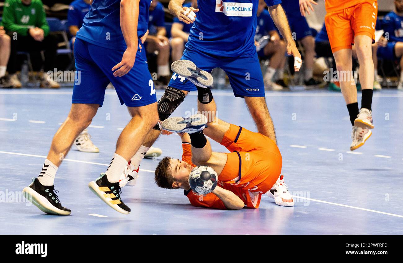 ALMERE - Luc Steins during the European Championship qualification ...
