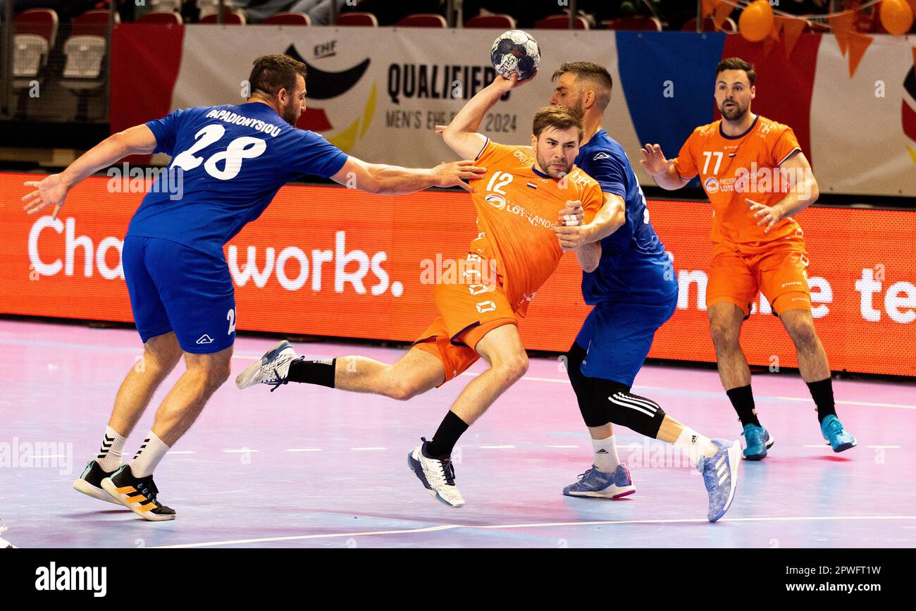 ALMERE - Luc Steins during the European Championship qualification ...