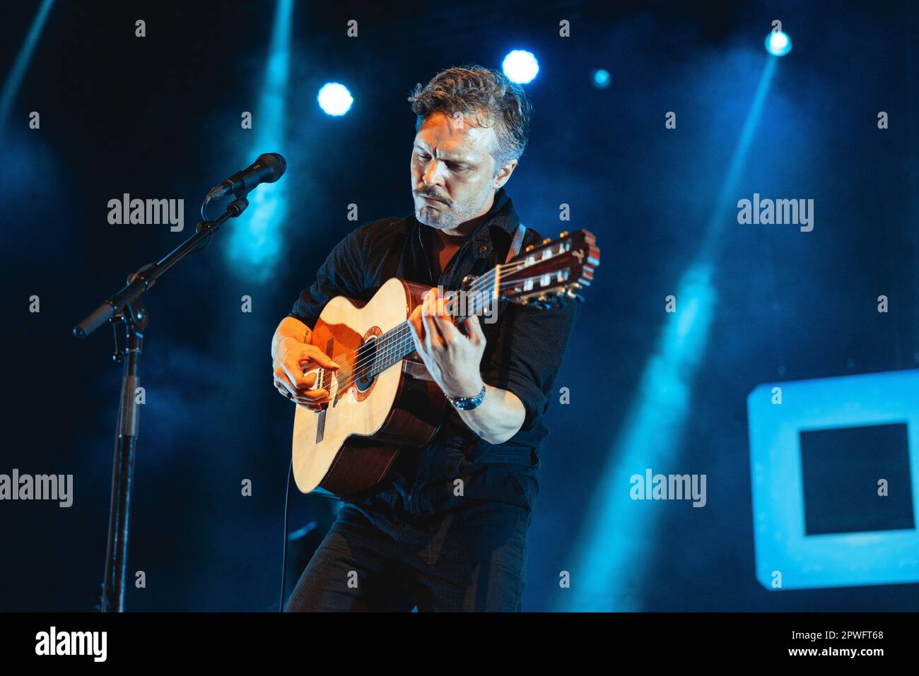 Milan, Italy. 29th Apr, 2023. Swedish singer-songwriter The Tallest Man ...
