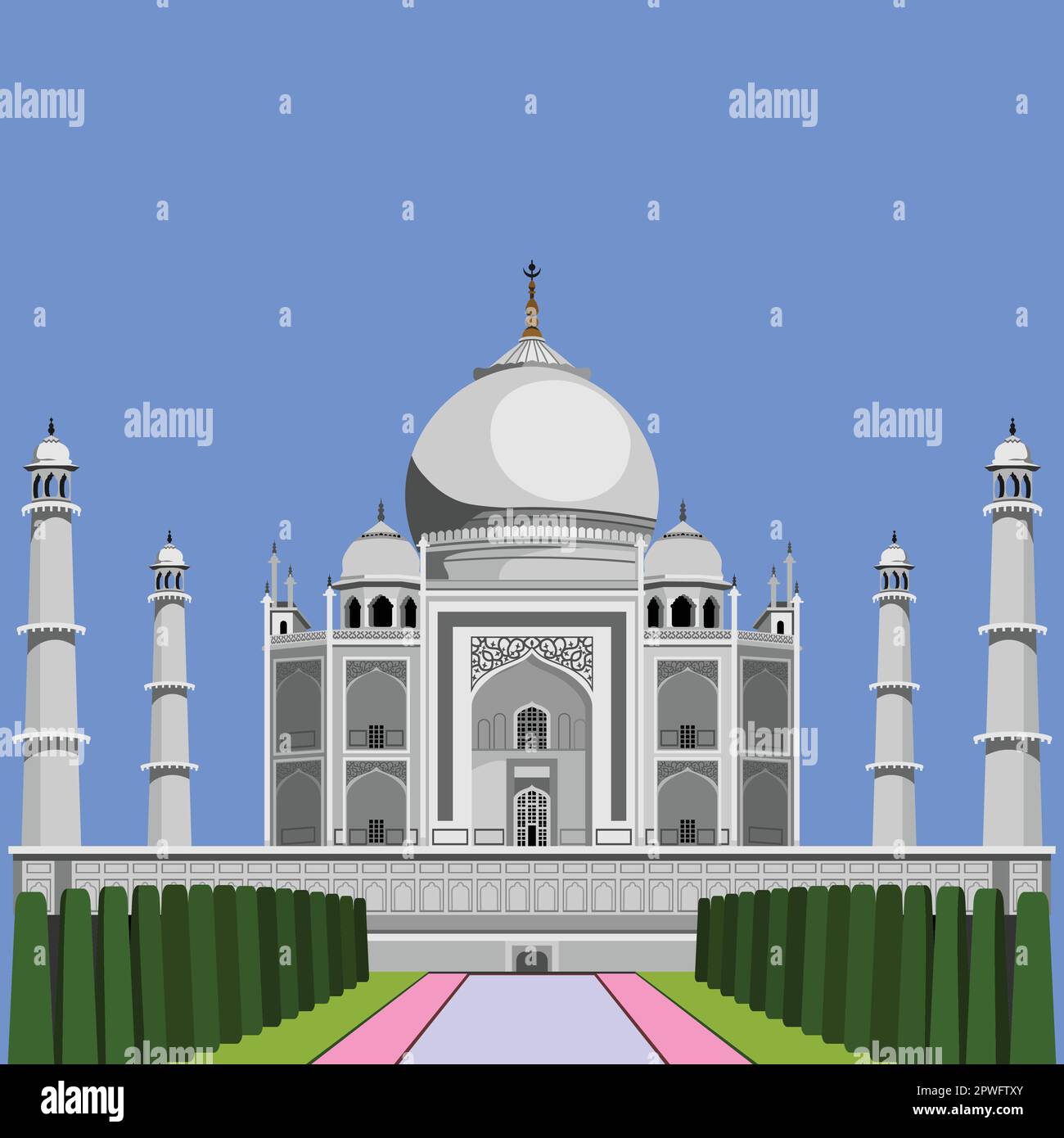Taj Mahal Vector Taj Mahal Temple Vector & Photo (Free Trial)