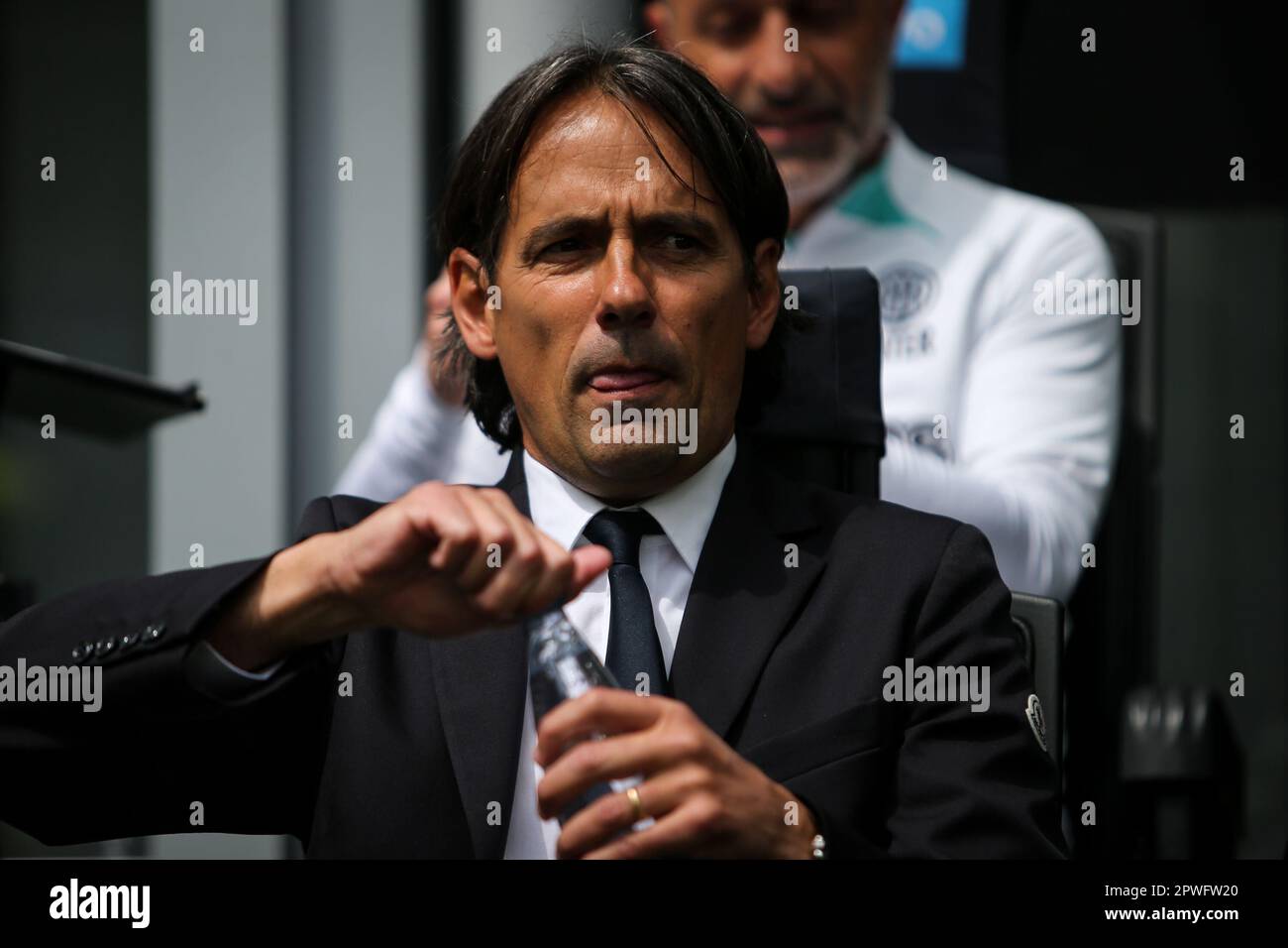 Simone Inzaghi, Inter coach Stock Photo - Alamy