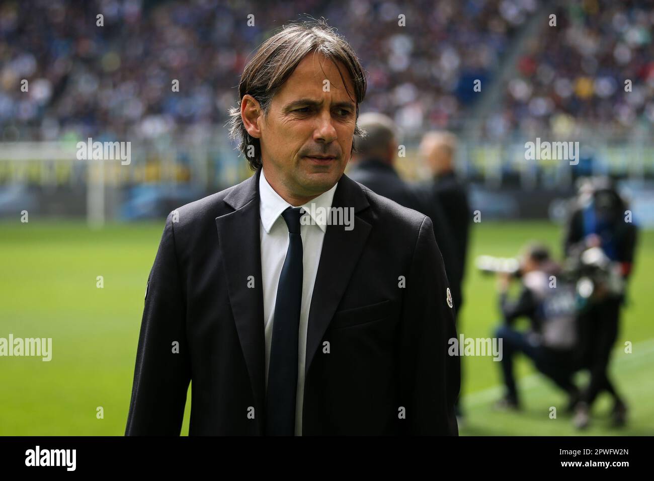 Simone Inzaghi, Inter coach Stock Photo - Alamy