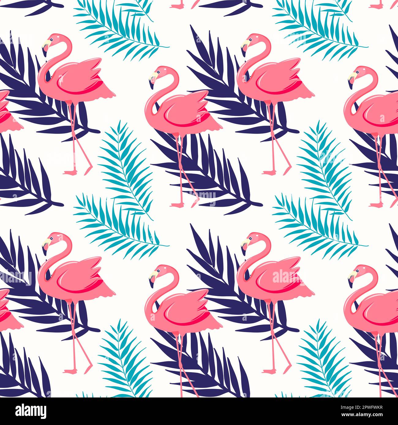 Flamingo wallpapers Stock Vector Images - Alamy