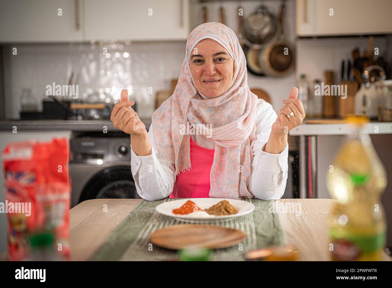 Cook Nesrin Ayad, who moved to Bristol from Egypt with her family, in ...