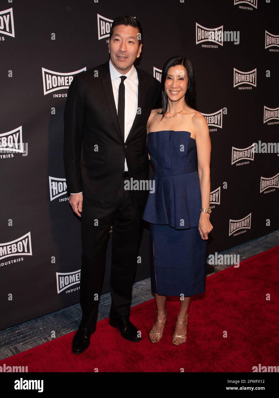 April 29, 2023, Los Angeles, California, USA: Paul Song and Lisa Ling ...