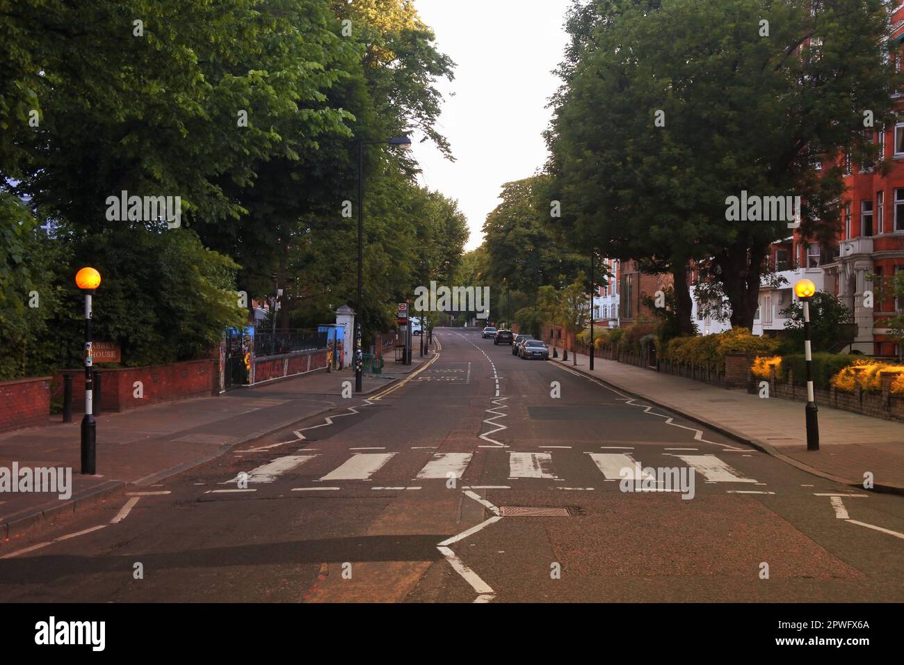Famous zebra crossing hi-res stock photography and images - Alamy