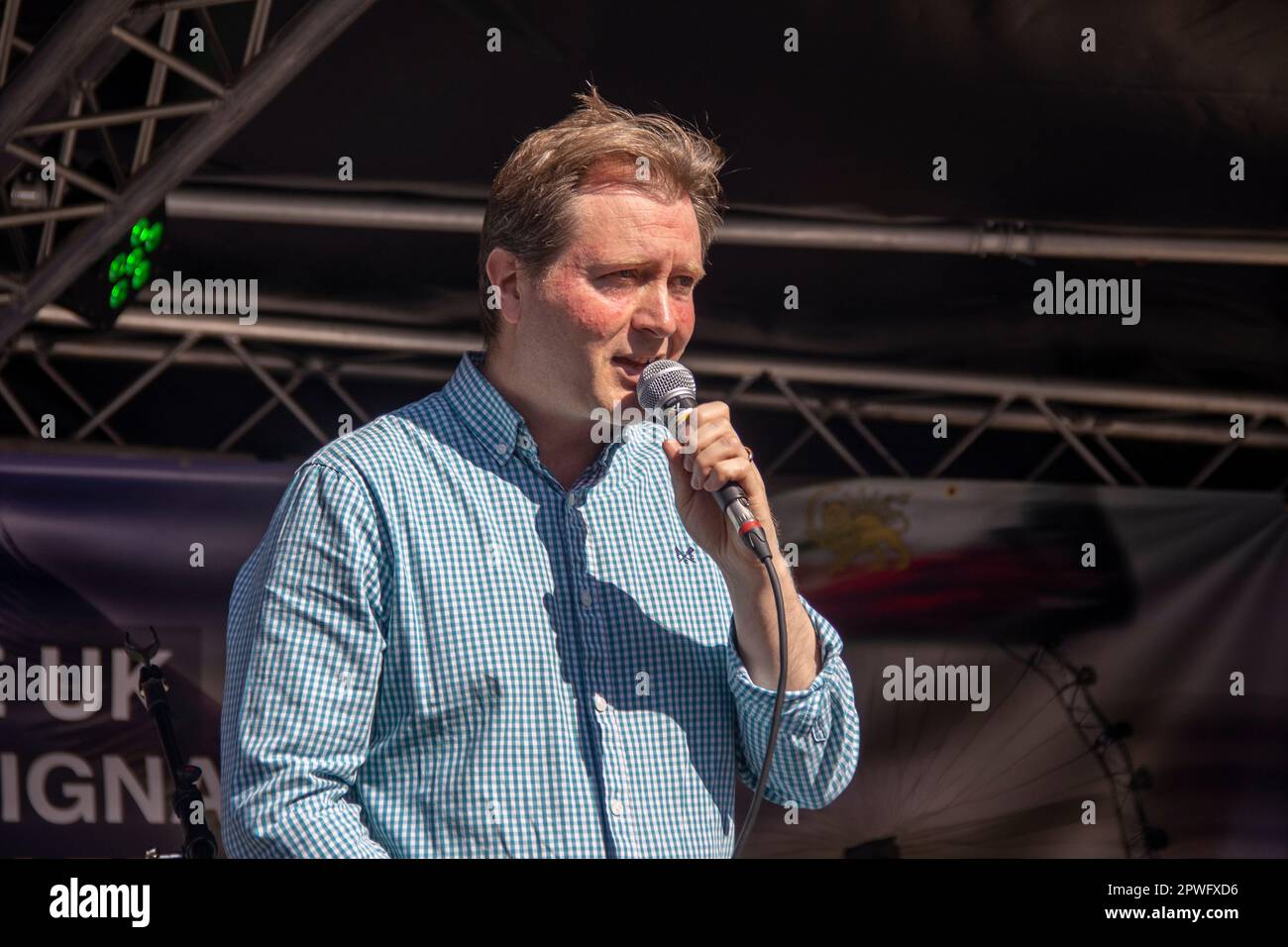 Richard Ratcliffe, the husband of Nazanin Ratcliffe, a British-Iranian ...