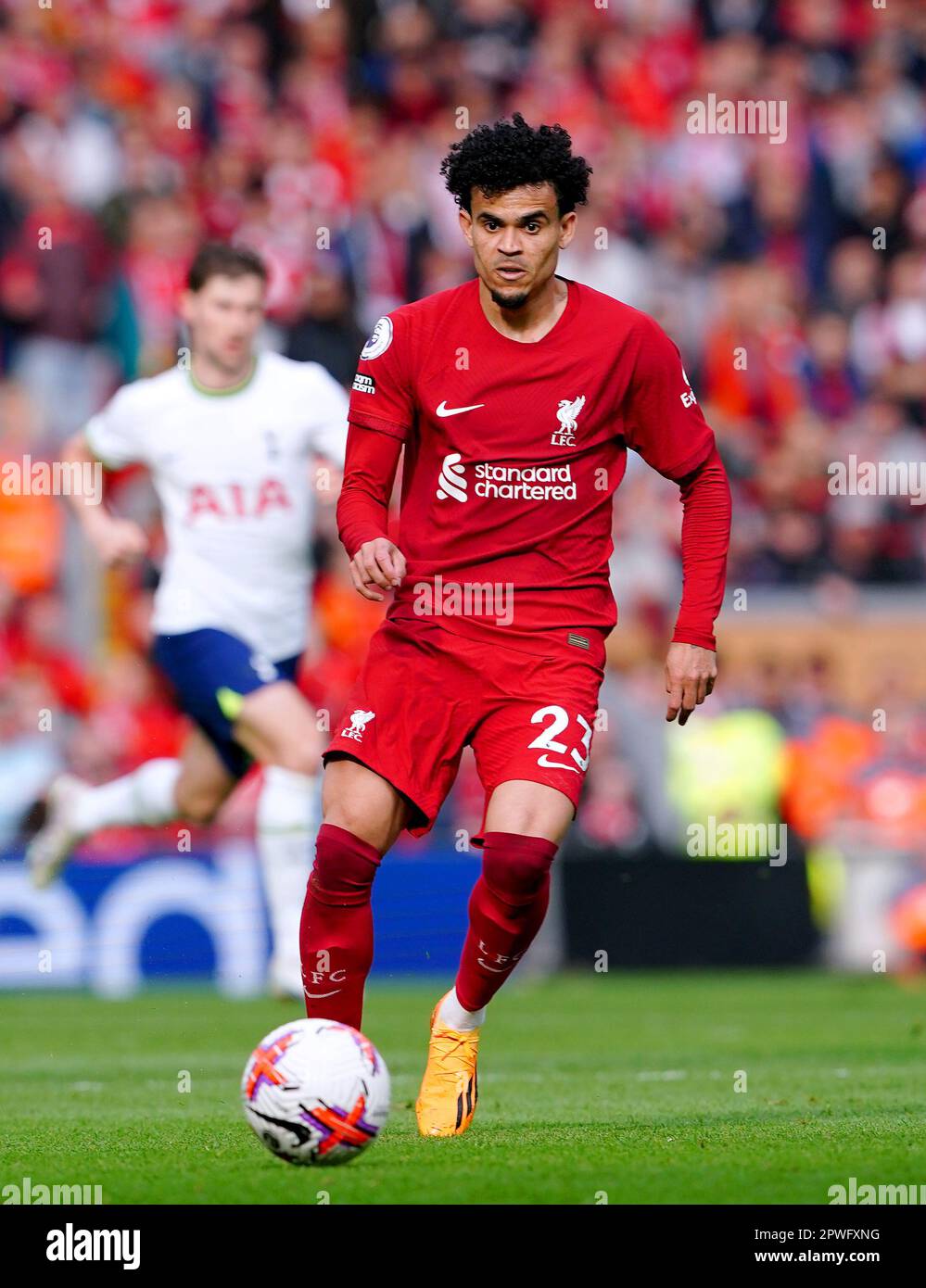 Tottenham liverpool luis diaz hi-res stock photography and images - Alamy