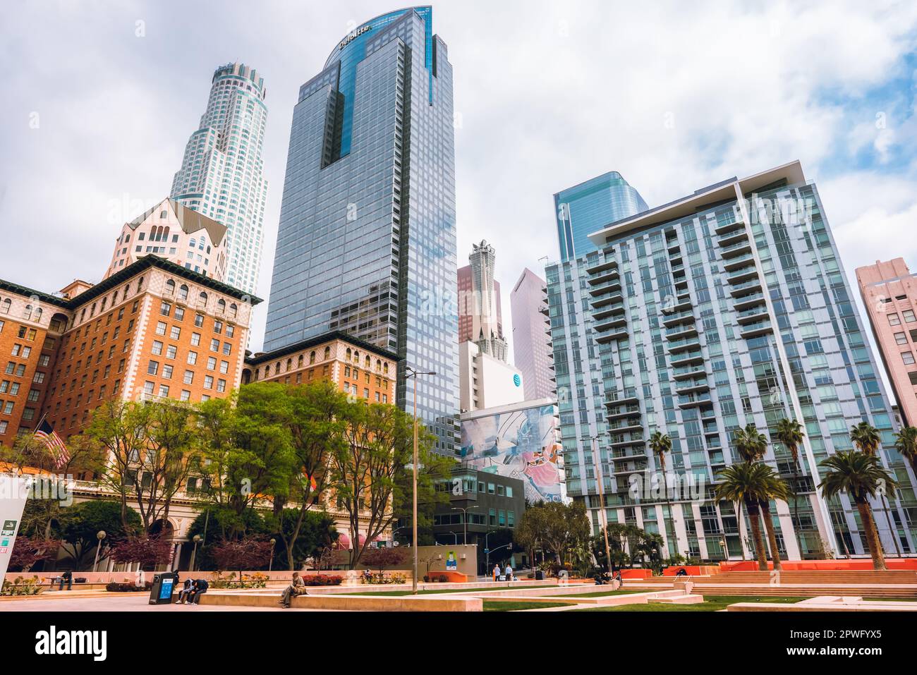 Los Angeles, California, USA - April 25, 2023. Biltmore Hotel, U.S ...