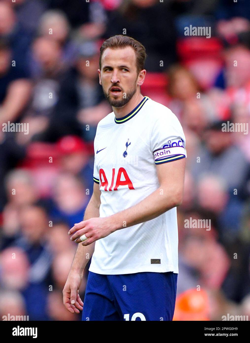 Tottenham Hotspur's Harry Kane during the Premier League match at ...