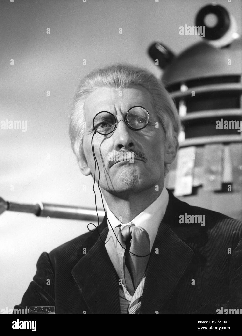 PETER CUSHING Portrait as DR. WHO in DALEKS - INVASION EARTH 2150 A.D ...