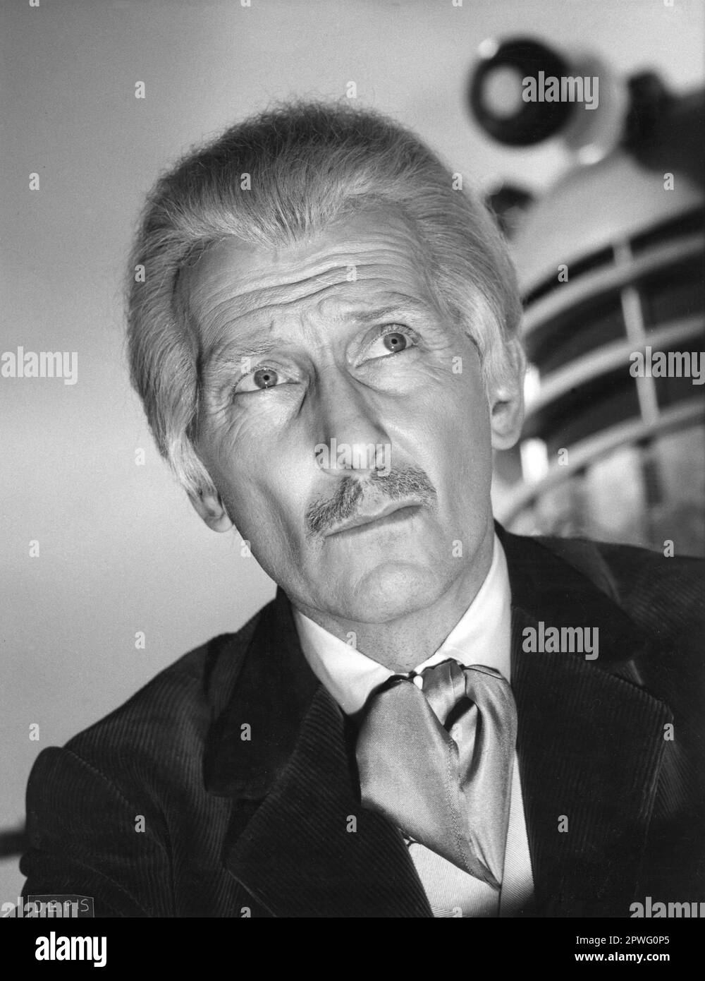 PETER CUSHING Portrait as DR. WHO in DALEKS - INVASION EARTH 2150 A.D ...