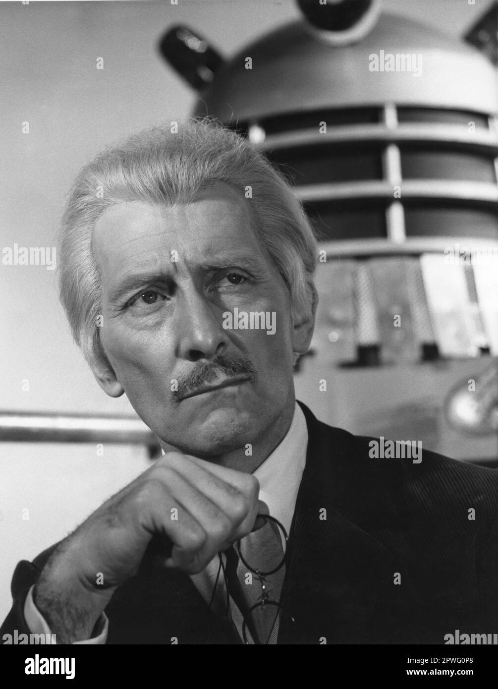 PETER CUSHING Portrait as DR. WHO in DALEKS - INVASION EARTH 2150 A.D ...