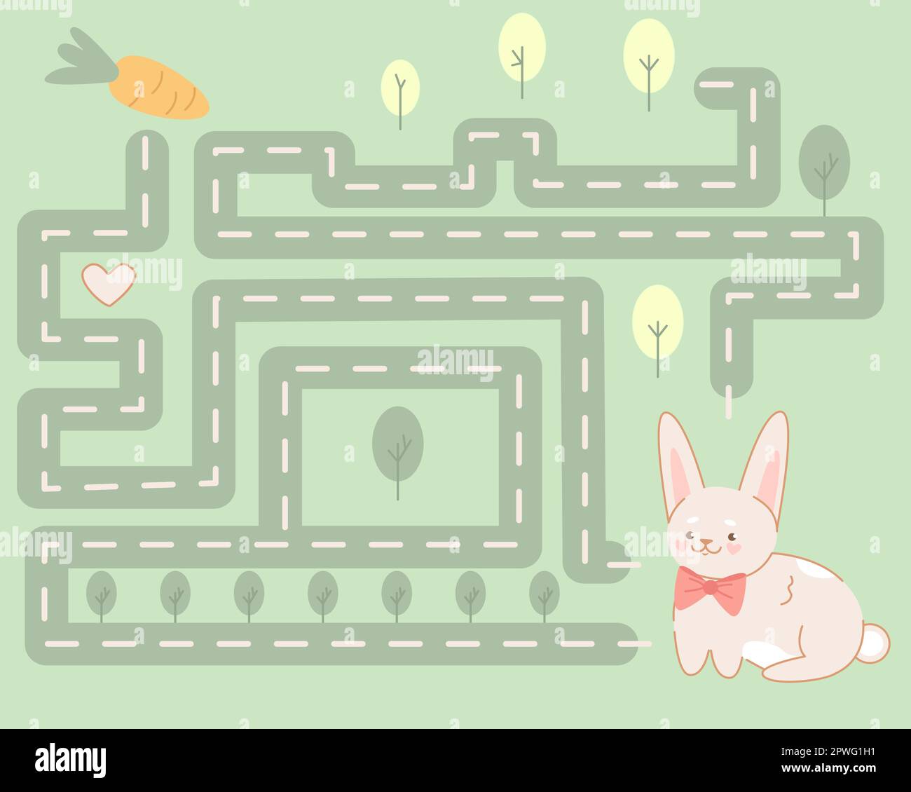 Simple logic game for little kids Stock Vector Image & Art - Alamy