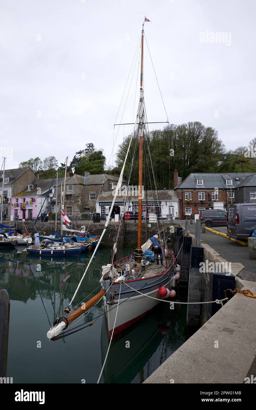 Padstow Cornwall UK 04 30 2023 Bristol Channel Pilot Cutter Falmouth ...