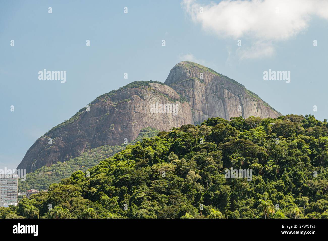 two brother hill in Rio de Janeiro, Brazil Stock Photo - Alamy
