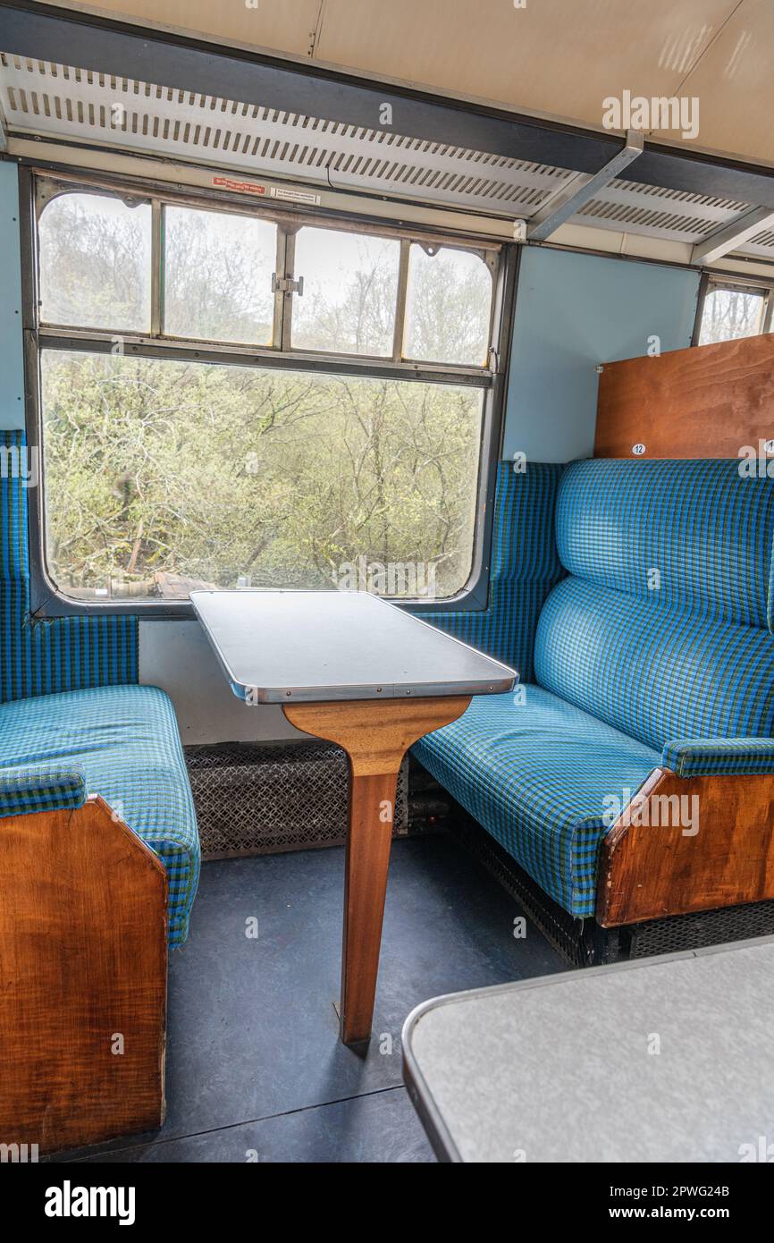 Vintage coach seats hi-res stock photography and images - Alamy