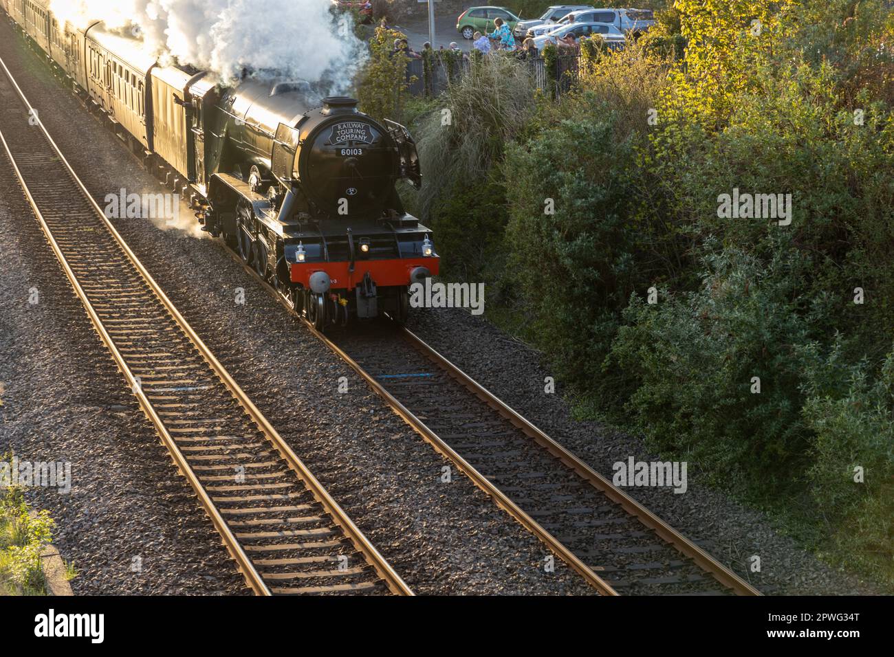 Flying scotsman route hi-res stock photography and images - Alamy