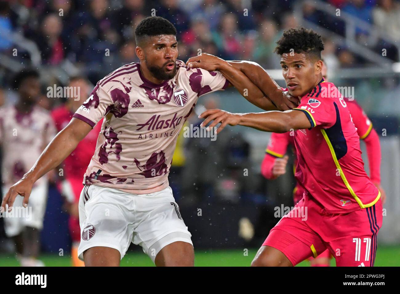 Portland defender zac mcgraw hi-res stock photography and images - Alamy