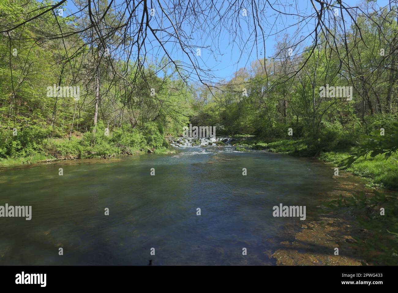 Meramec Falls, Meramec State Park, MO Stock Photo - Alamy