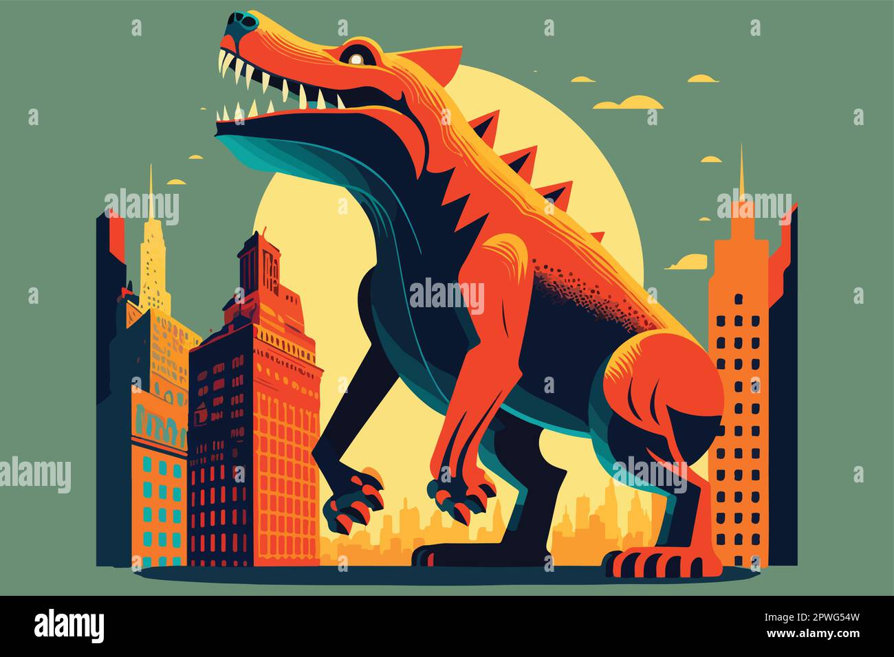 Pictures From The Book Dogzilla