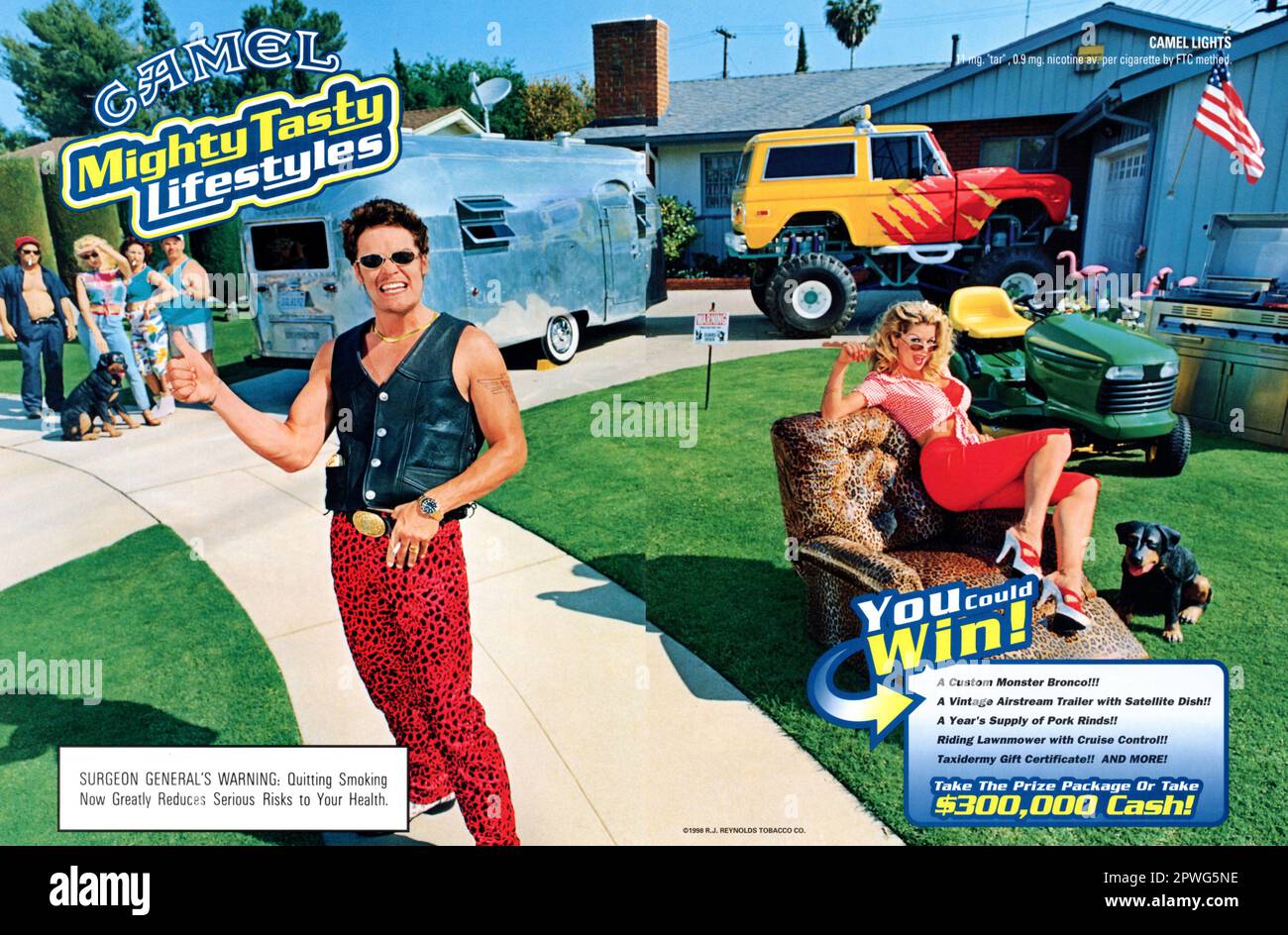 Vintage "Playboy" December 1998 magazine issue advert, USA Stock Photo ...