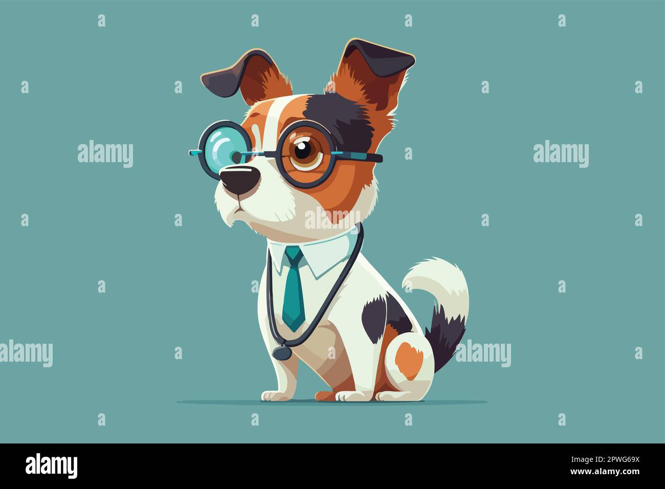 Fat labrador Stock Vector Images - Alamy