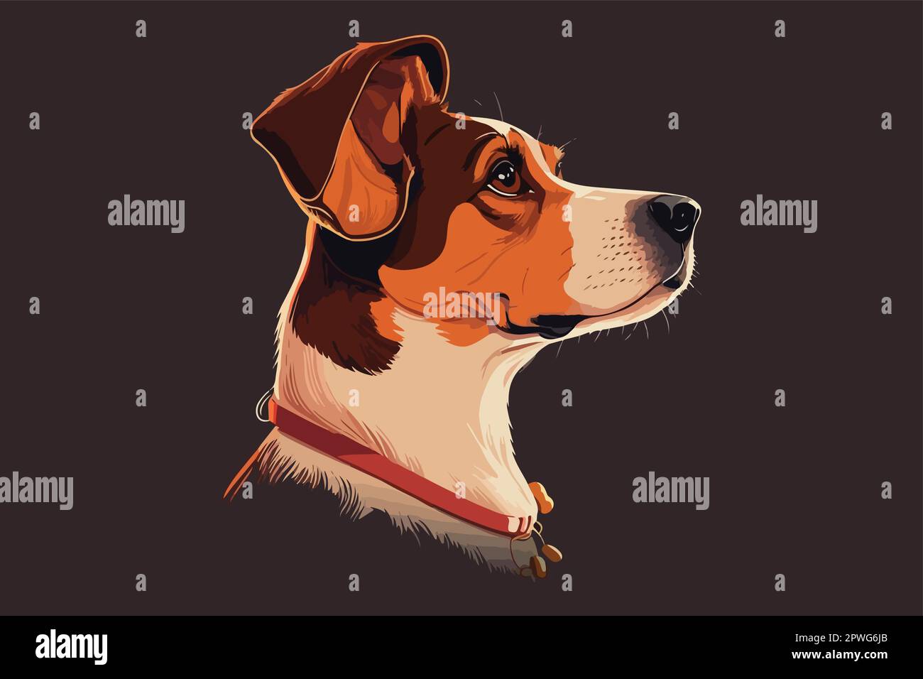 Animated drawing dog Stock Vector Images - Alamy