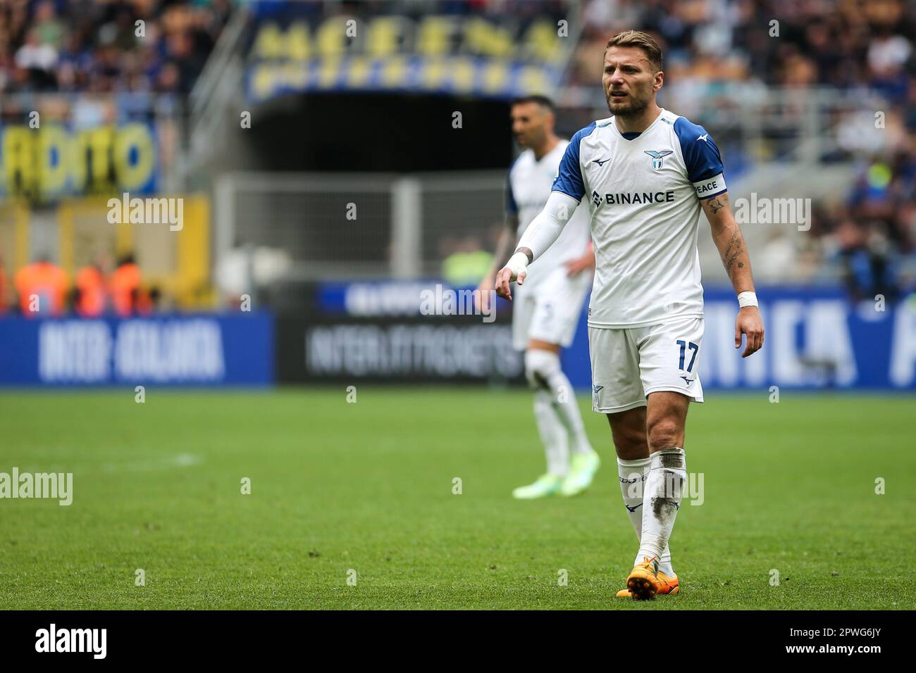 Ciro Immobile, Lazio player Stock Photo - Alamy