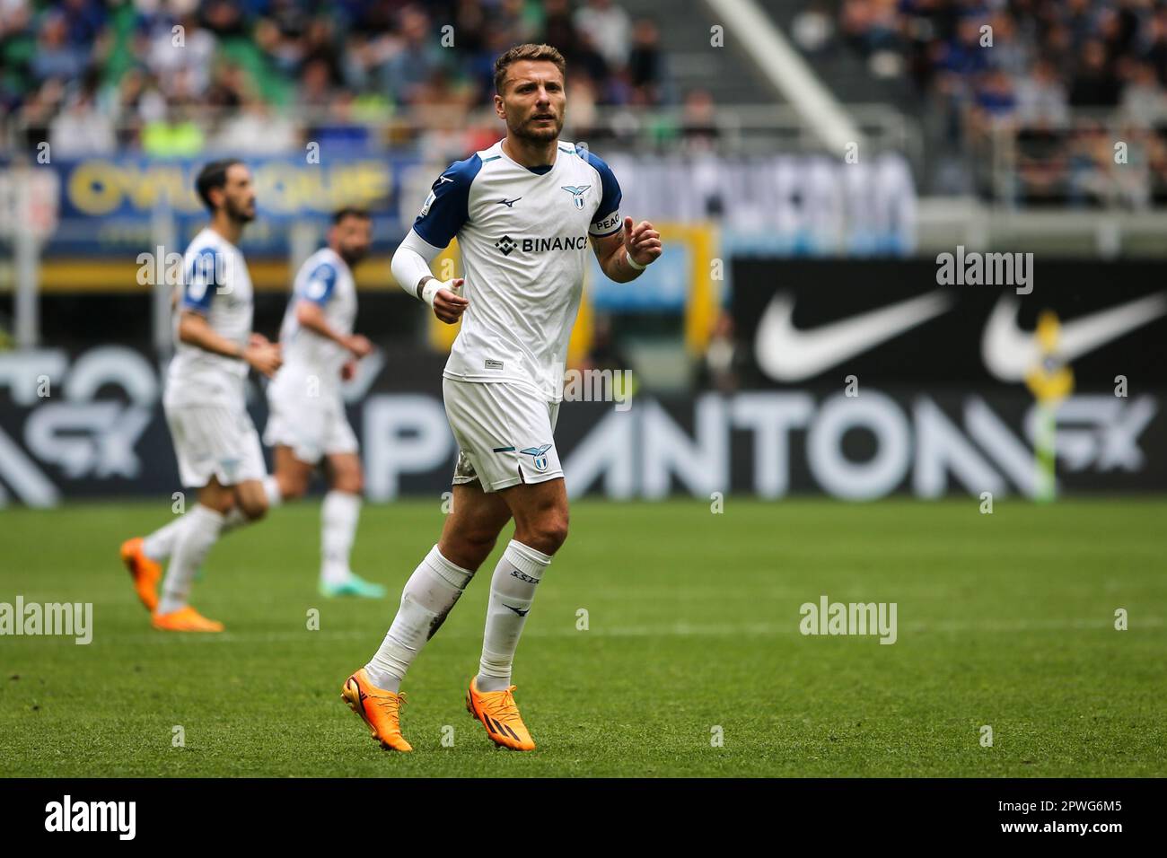 Ciro Immobile, Lazio player Stock Photo - Alamy
