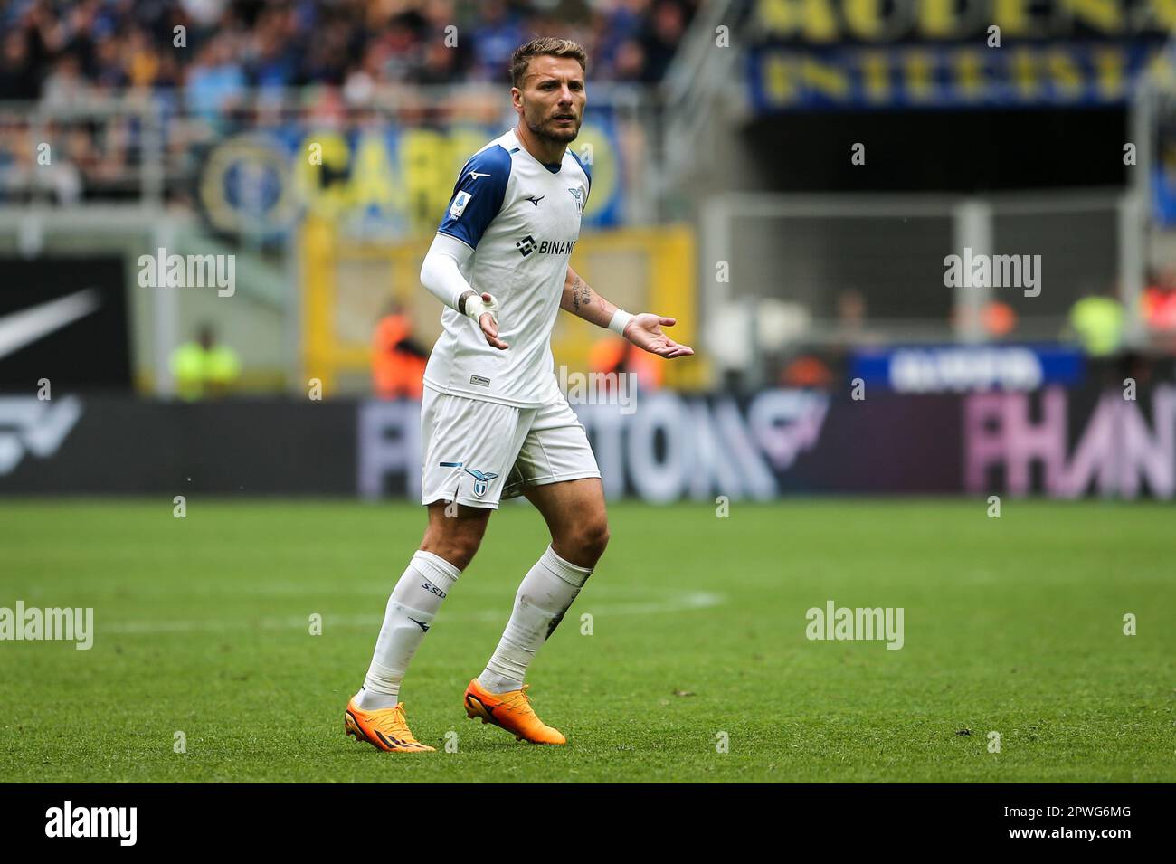 Ciro Immobile, Lazio player Stock Photo - Alamy