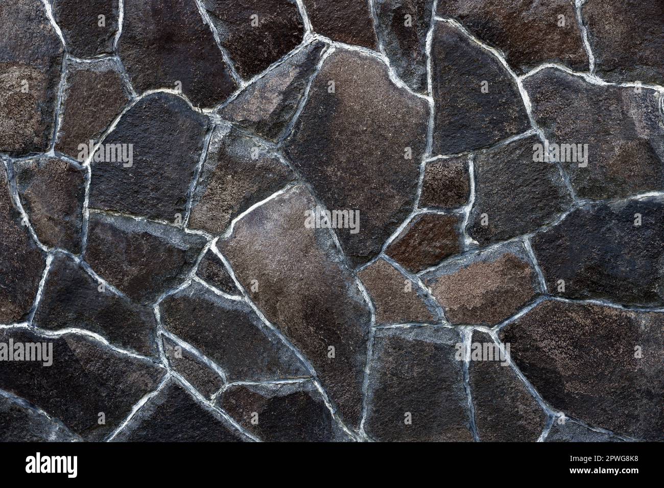Texture of grey stone wall as background, closeup Stock Photo - Alamy