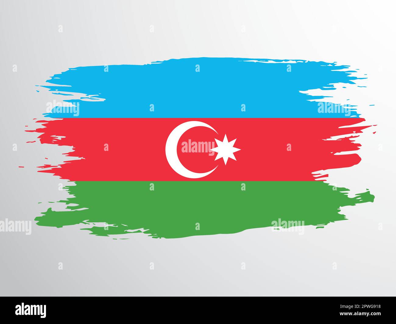 Waving flag azerbaijan baku Stock Vector Images - Alamy