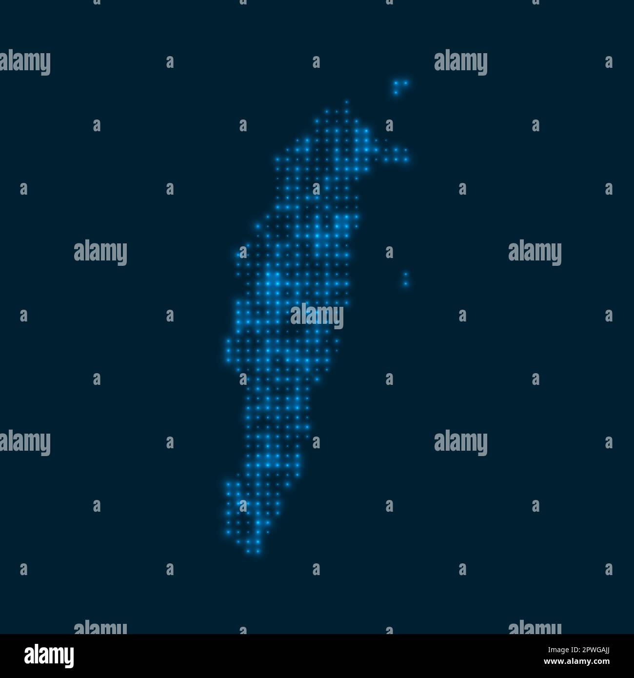 San andres light map hi-res stock photography and images - Alamy