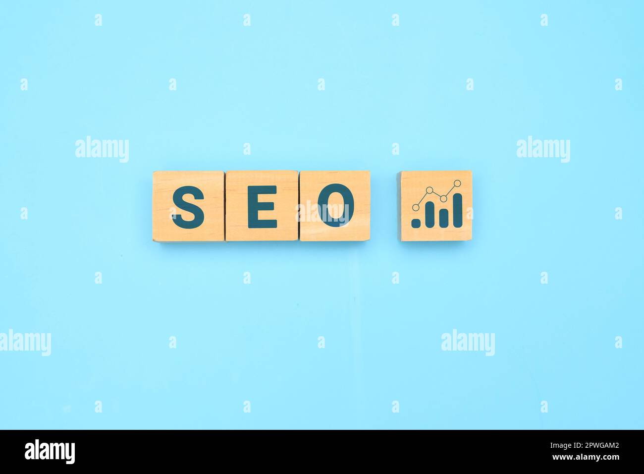 SEO, Search engine optimization ranking, Magnifying glass with arrows ...
